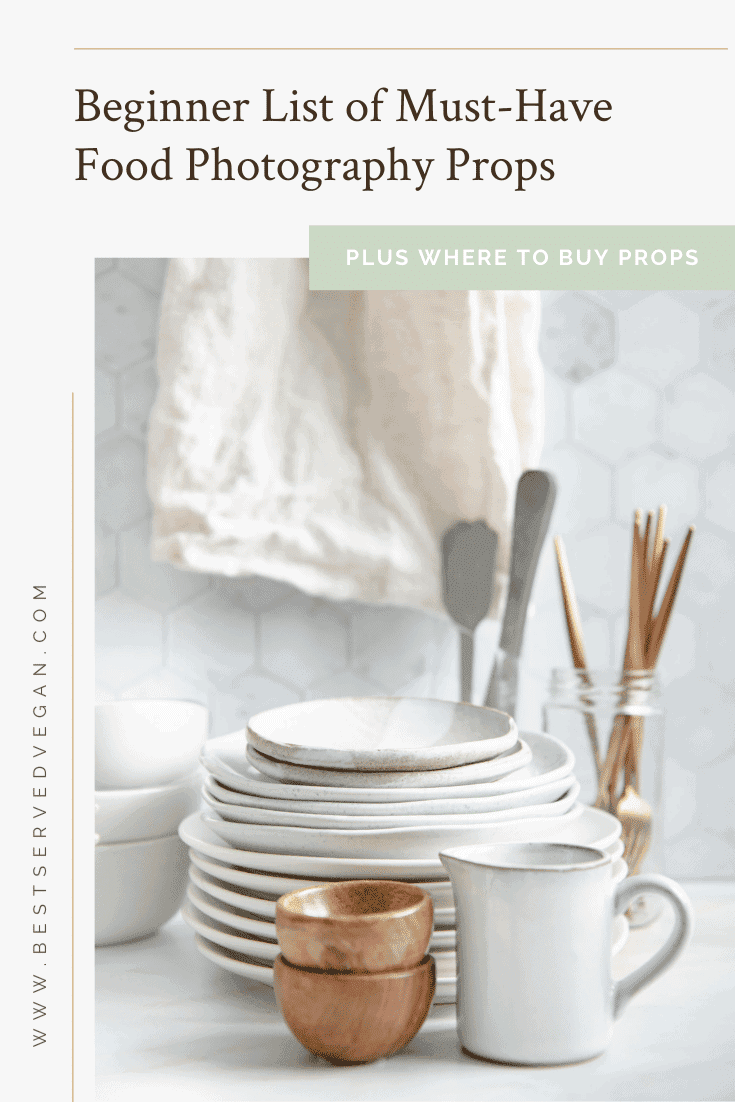 Essential Food Photography Props You NEED - Best Served Vegan