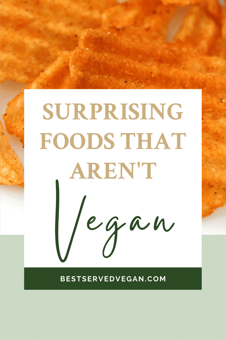 Surprising Foods That Aren't Vegan - Best Served Vegan