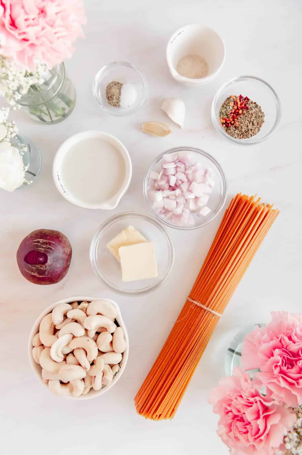 Vegan Pink Pasta - Best Served Vegan