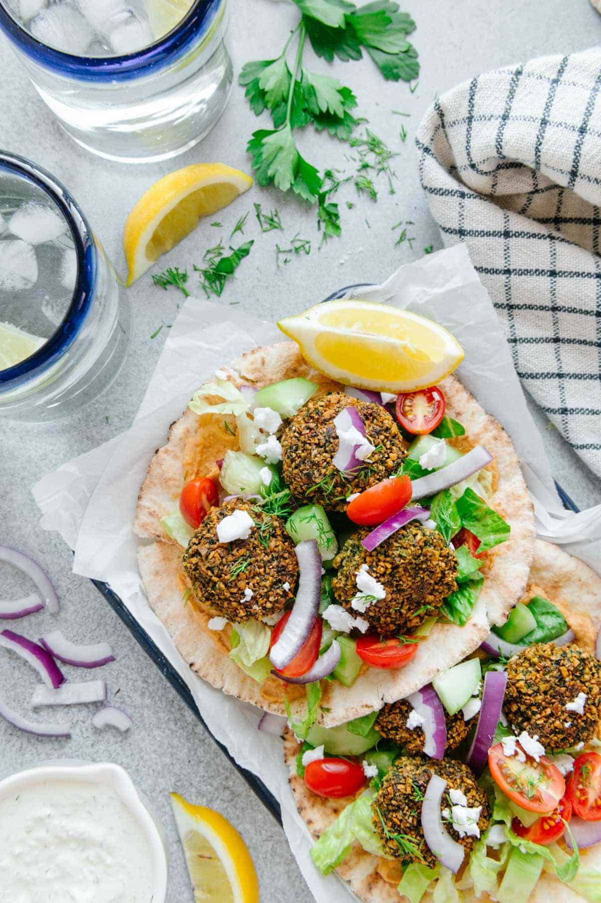 Vegan Falafel Sandwich - Best Served Vegan