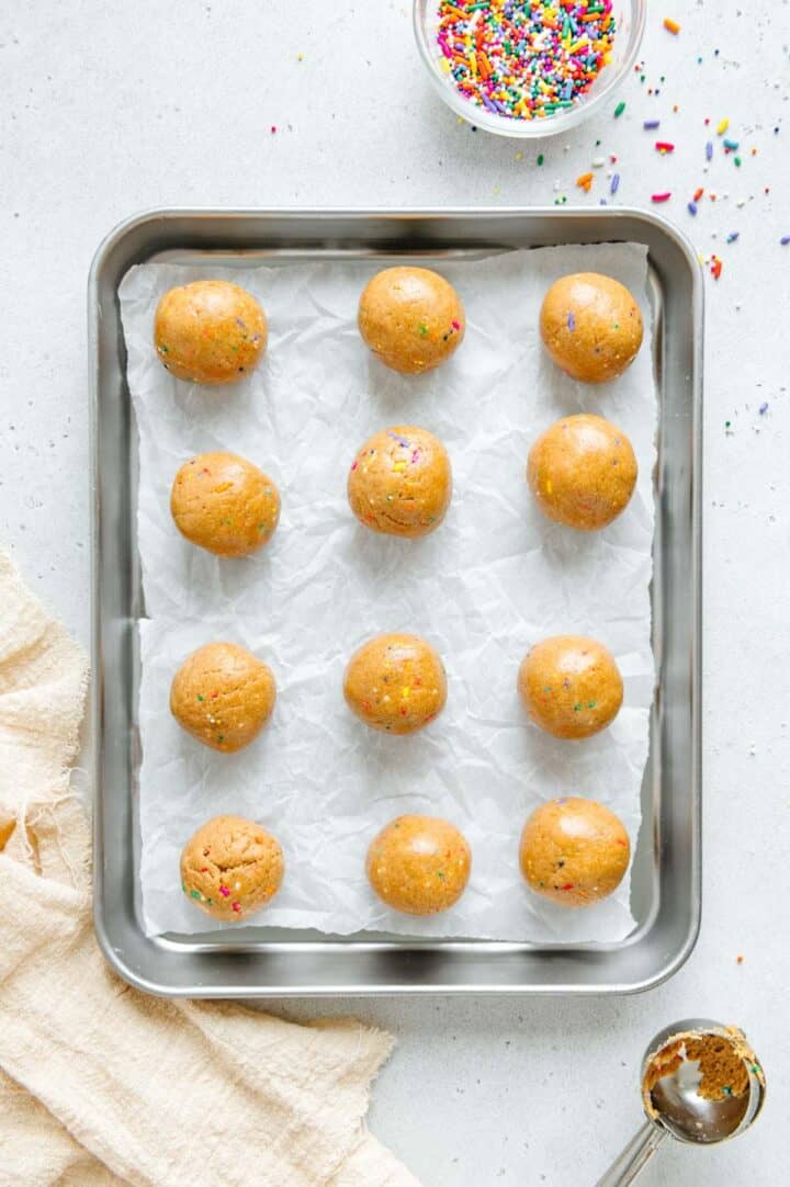 Vegan Funfetti Protein Bites - Best Served Vegan