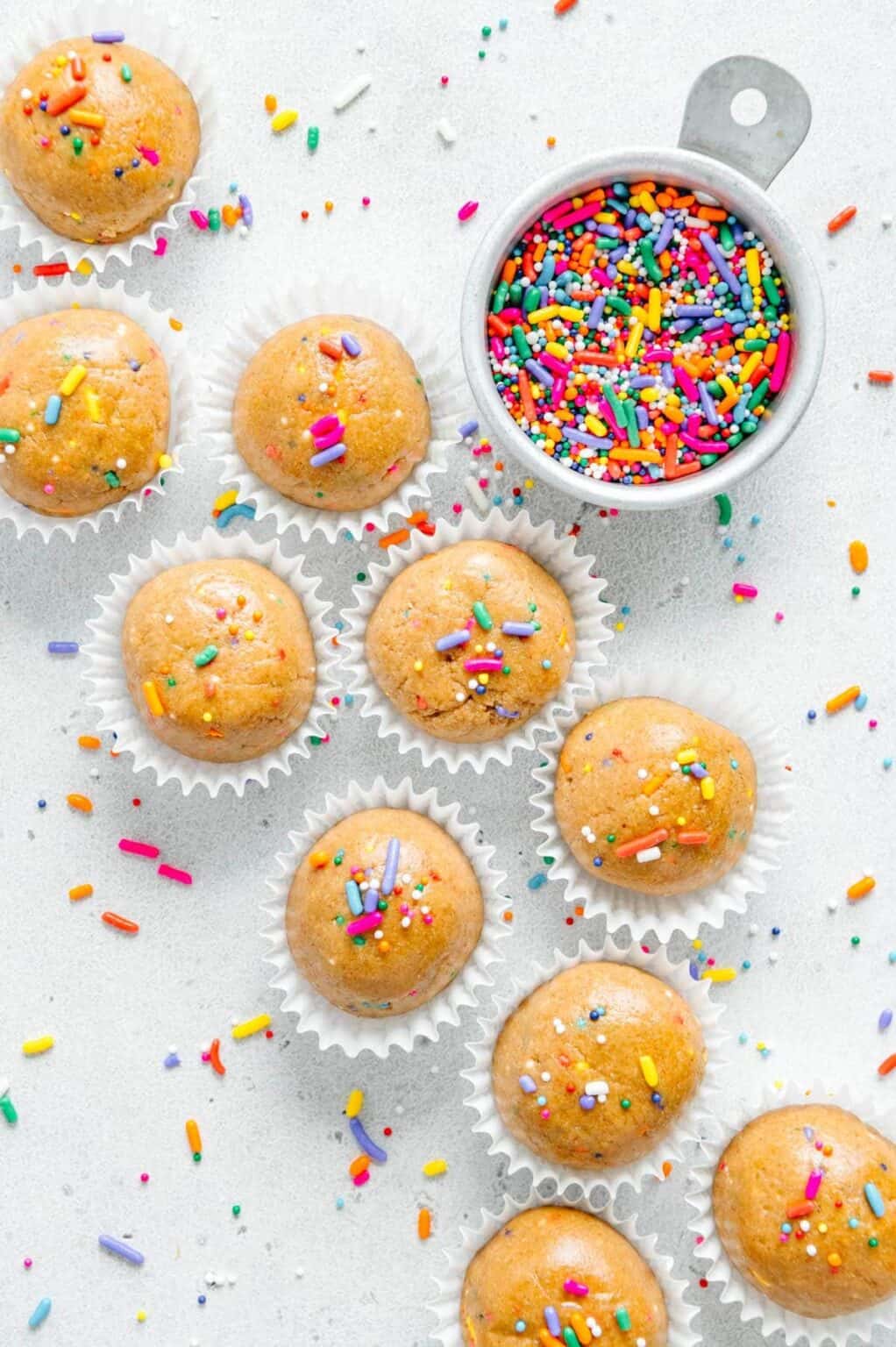 Vegan Funfetti Protein Bites - Best Served Vegan